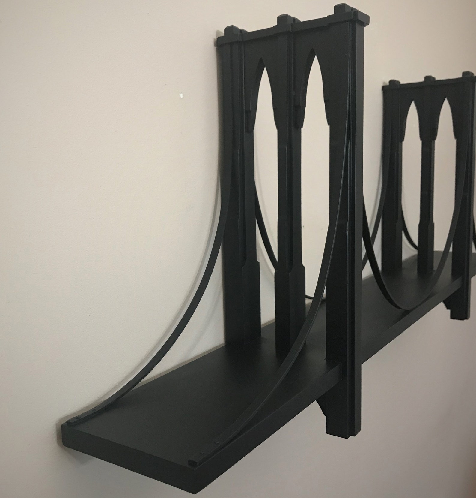 Brooklyn Bridge Shelf Floating Shelves Сollection Bridge - Etsy