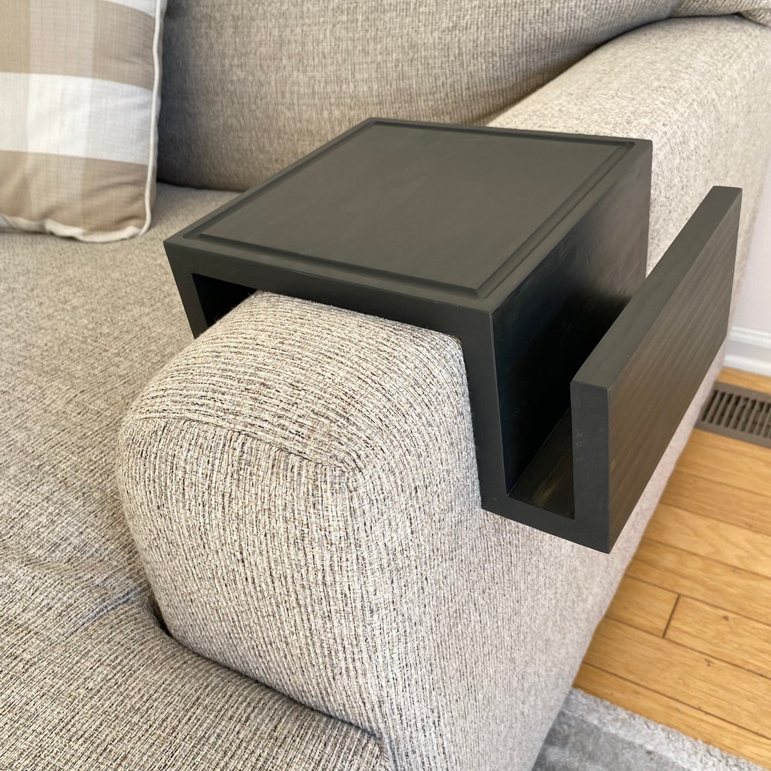 Couch Sofa Arm, Modern Sofa Arm Table, Rest Table Wrap With Magazine ...