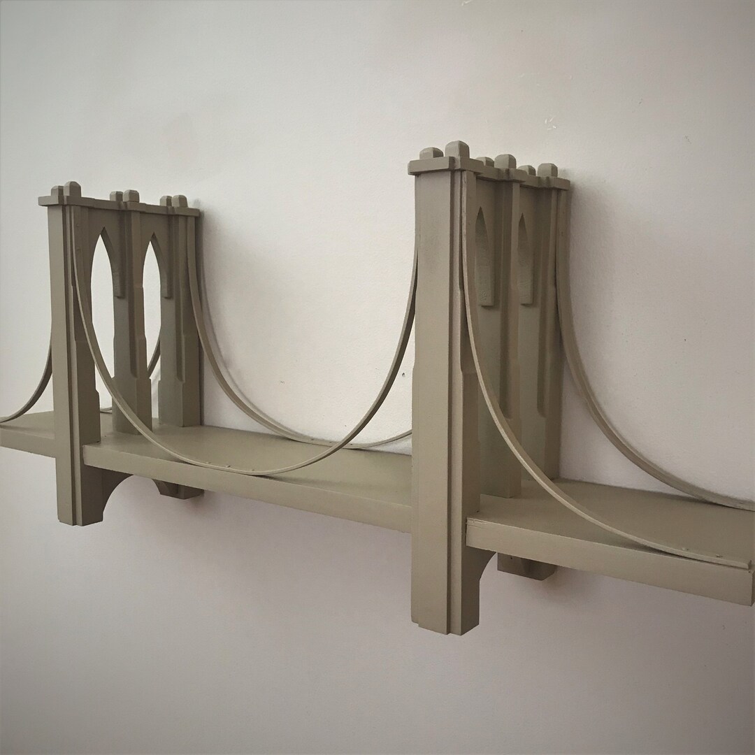 Brooklyn Bridge Shelf Floating Shelves Сollection Bridge - Etsy