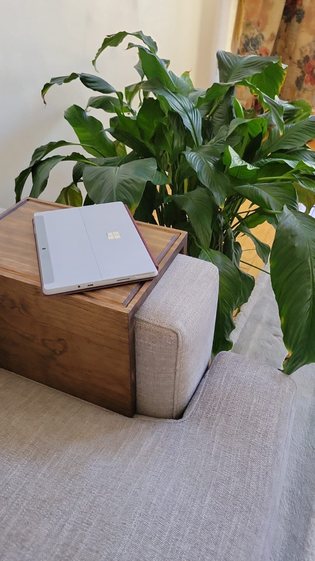 Couch Sofa Arm, Long Side Sofa Arm Table, Rest Table Wrap, Arm Rest ...