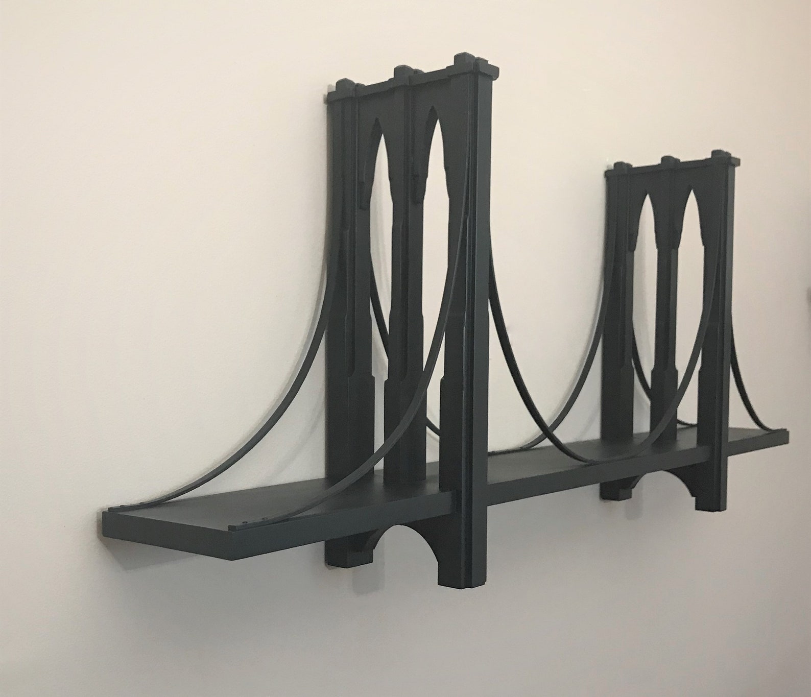 Brooklyn Bridge Shelf Floating Shelves Сollection Bridge - Etsy