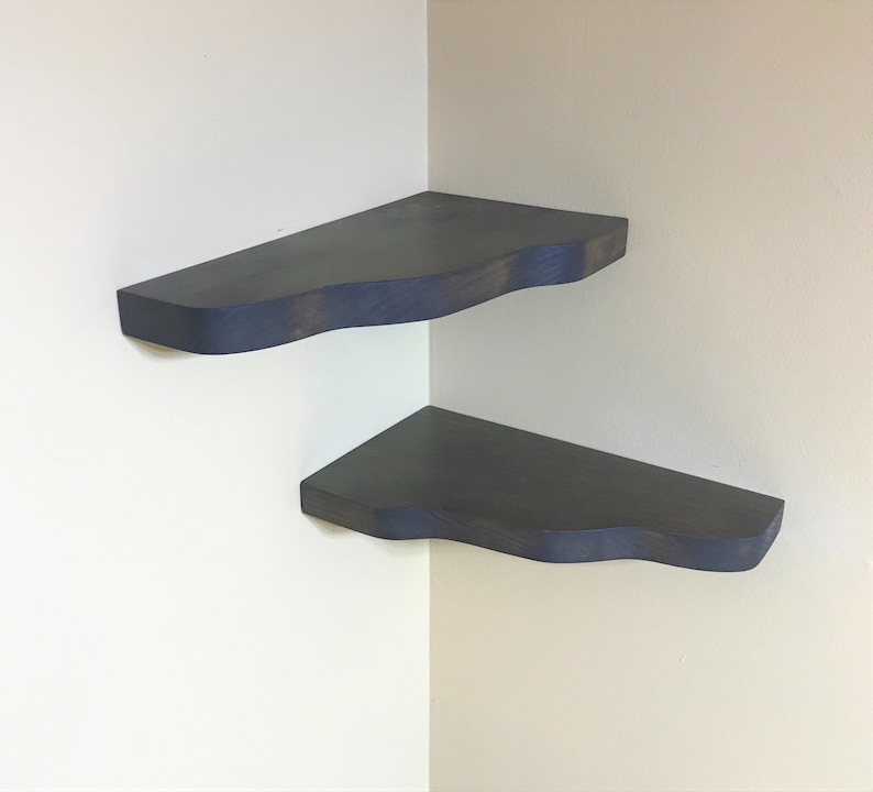 Corner Cloud Shelf Blob Shapes Curves Bedside Rustic - Etsy