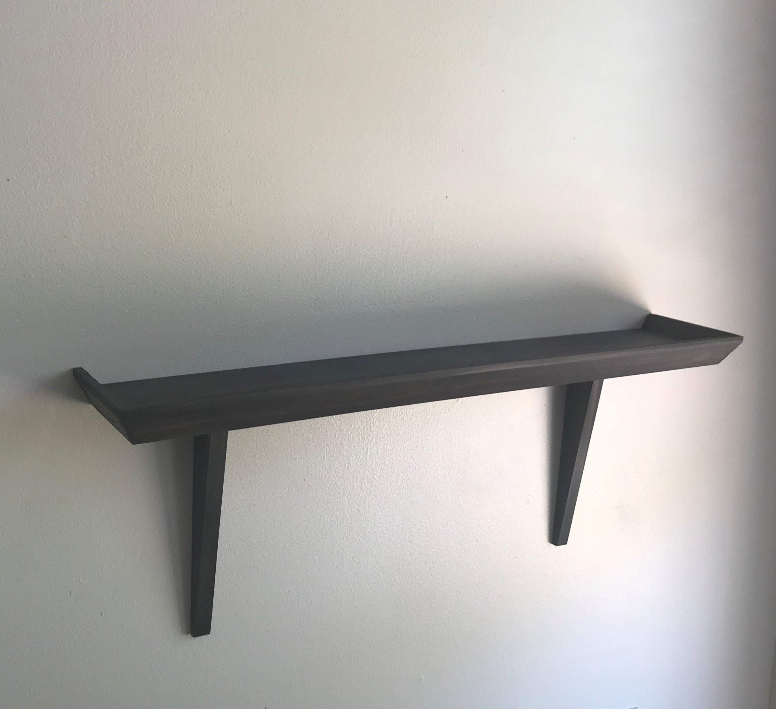 Open Floating Shelf Table - Etsy