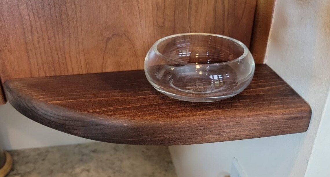 Kitchen Corner Rounded Edge Shelf Cabinet Shelves Radius - Etsy