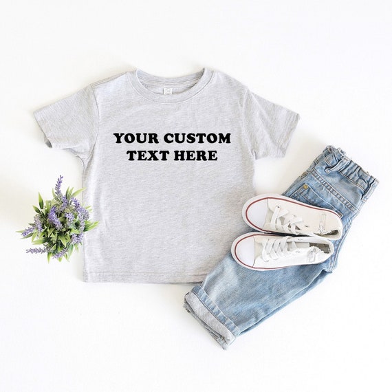 Custom toddler shirt custom baby shirt custom kids shirt | Etsy