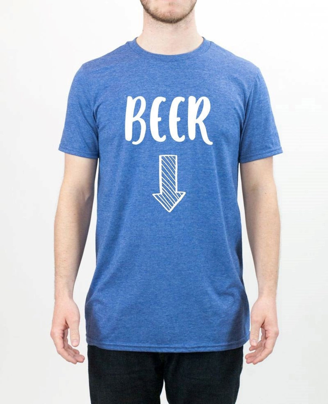 Pregnancy Announcement Shirt - Beer Belly Shirt - Grandparents Reveal ...