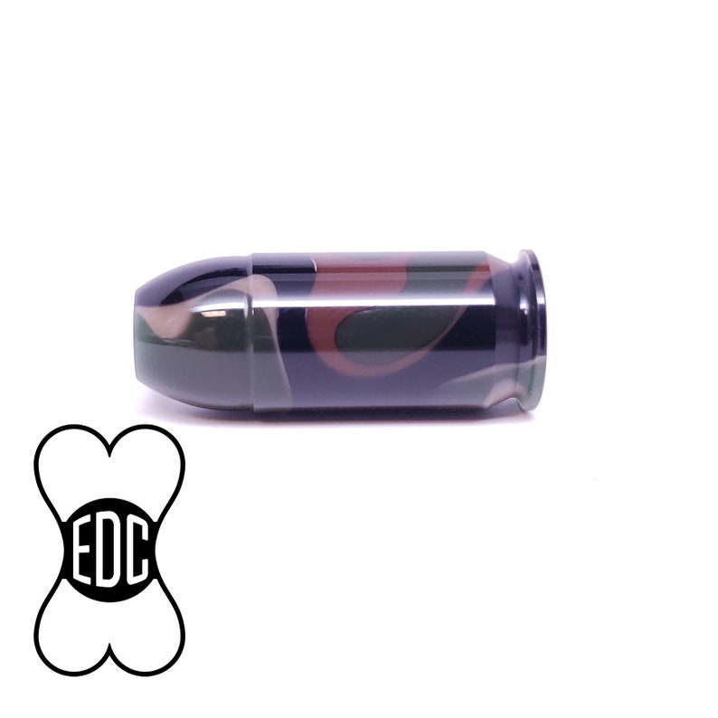 45 Apc Bullet Bead Acrylic Dark Woodland Camouflage for | Etsy