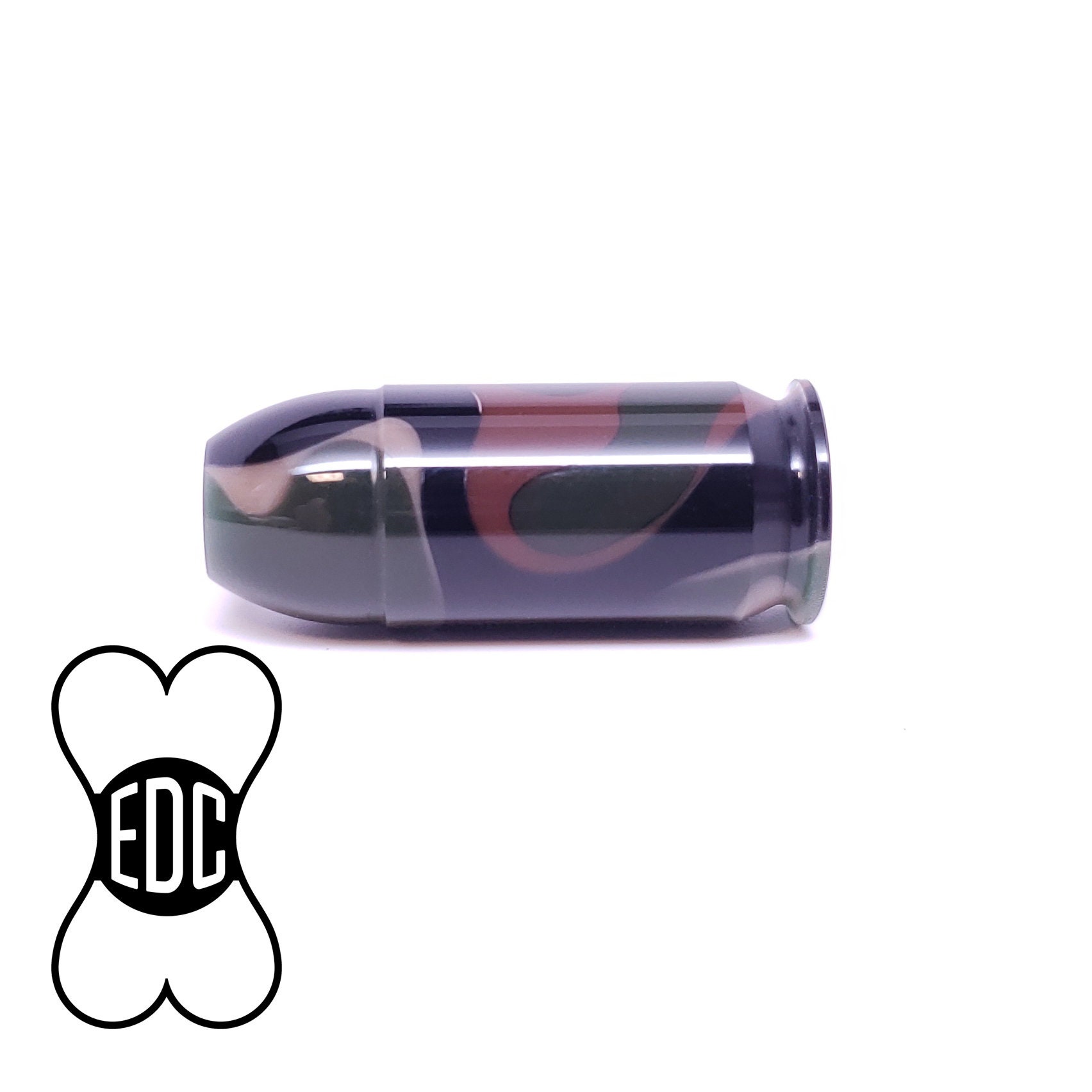 45 Apc Bullet Bead Acrylic Dark Woodland Camouflage for | Etsy