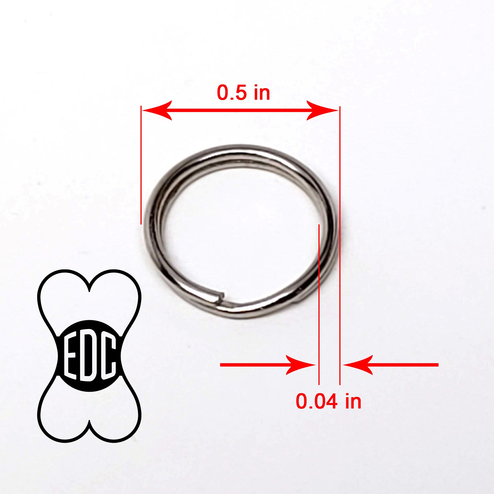 Small Split Rings. Five Piece. for EDC 550 Paracord Jewelry - Etsy