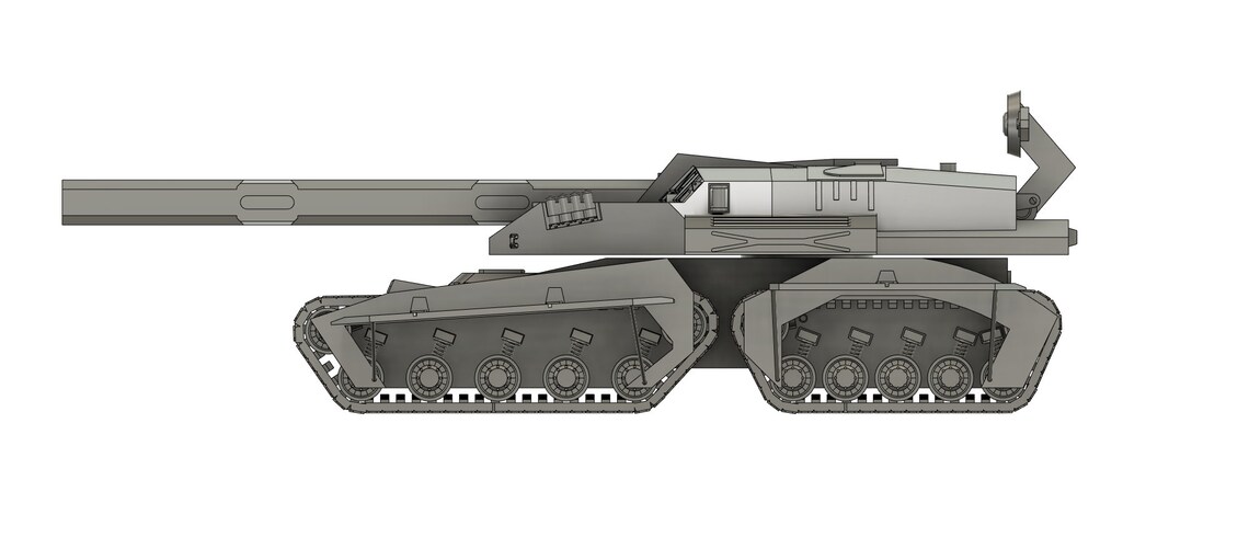 1/100 Linear Tank STL Files - Etsy Canada
