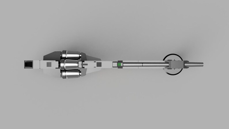 1/10 Buster Rifle STL Gundam Wing - Etsy