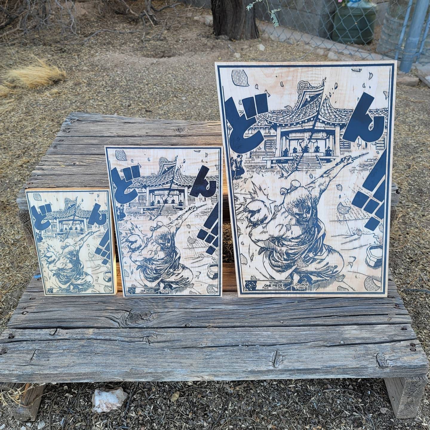 Custom Manga Laser Engravings - Etsy