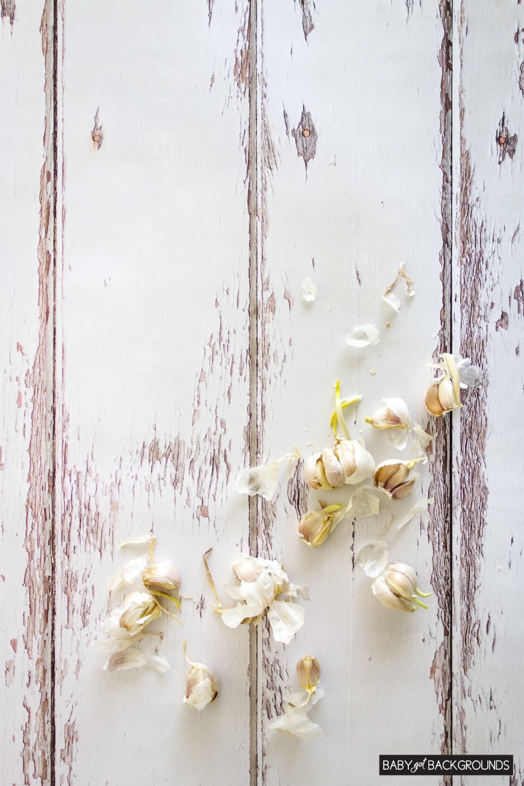 Rustic Shabby White Wooden Planks Background - 90 X 50 Cm Vinyl Photo ...