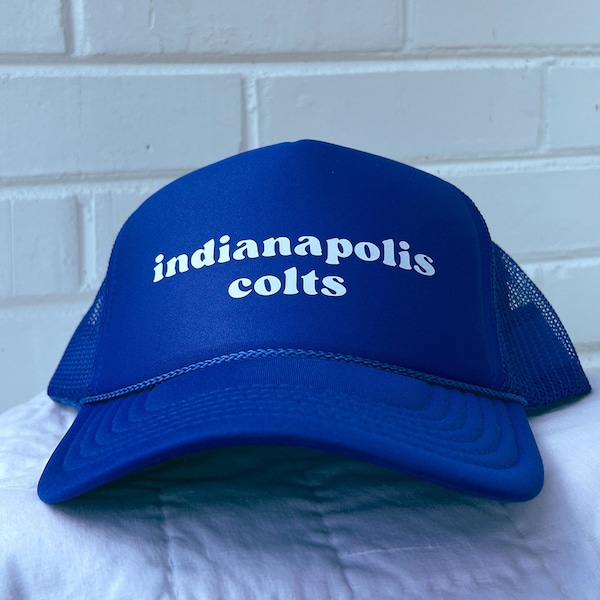 Indianapolis Colts Hat - Etsy