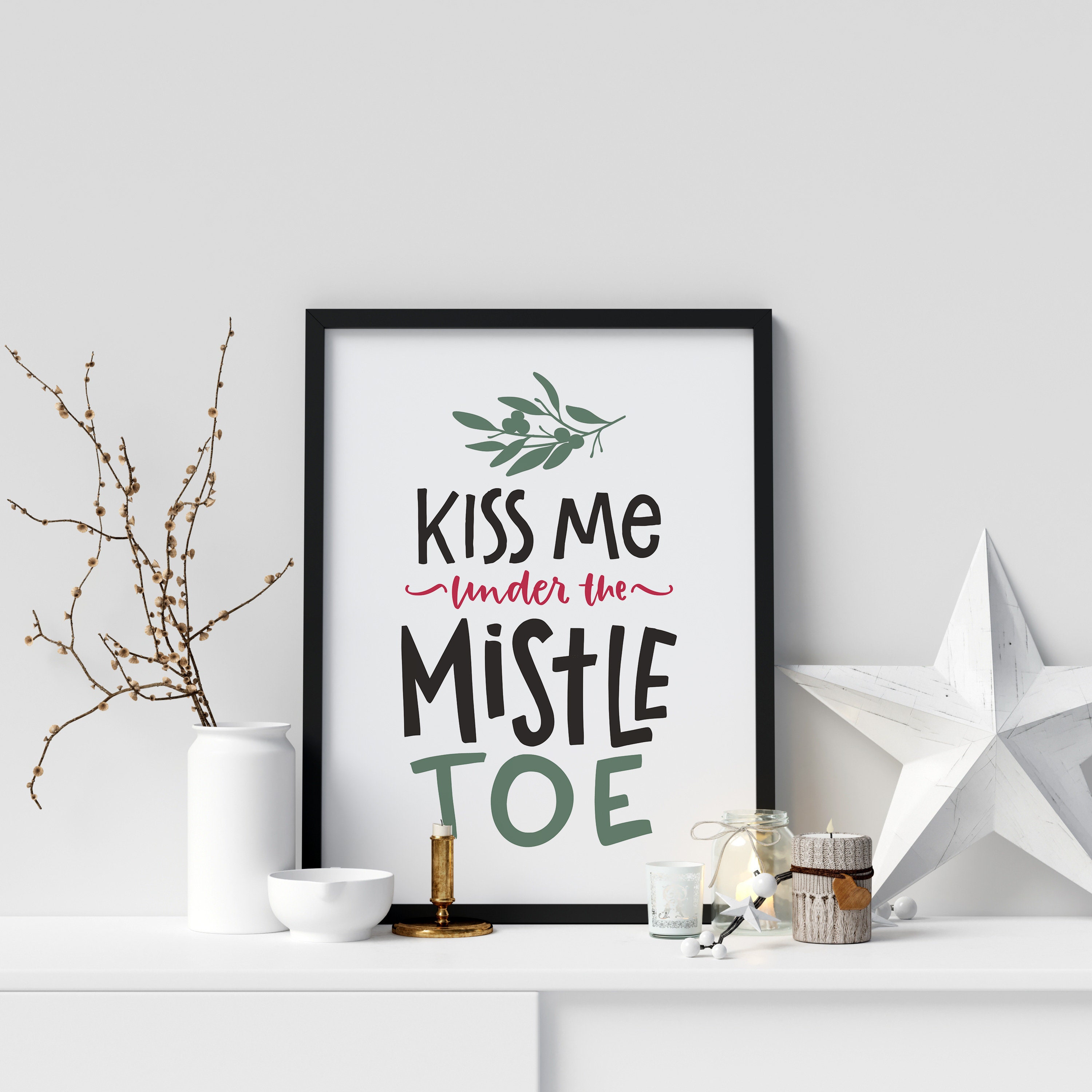 Printable Christmas Wall Art Funny Christmas Decor Holiday - Etsy