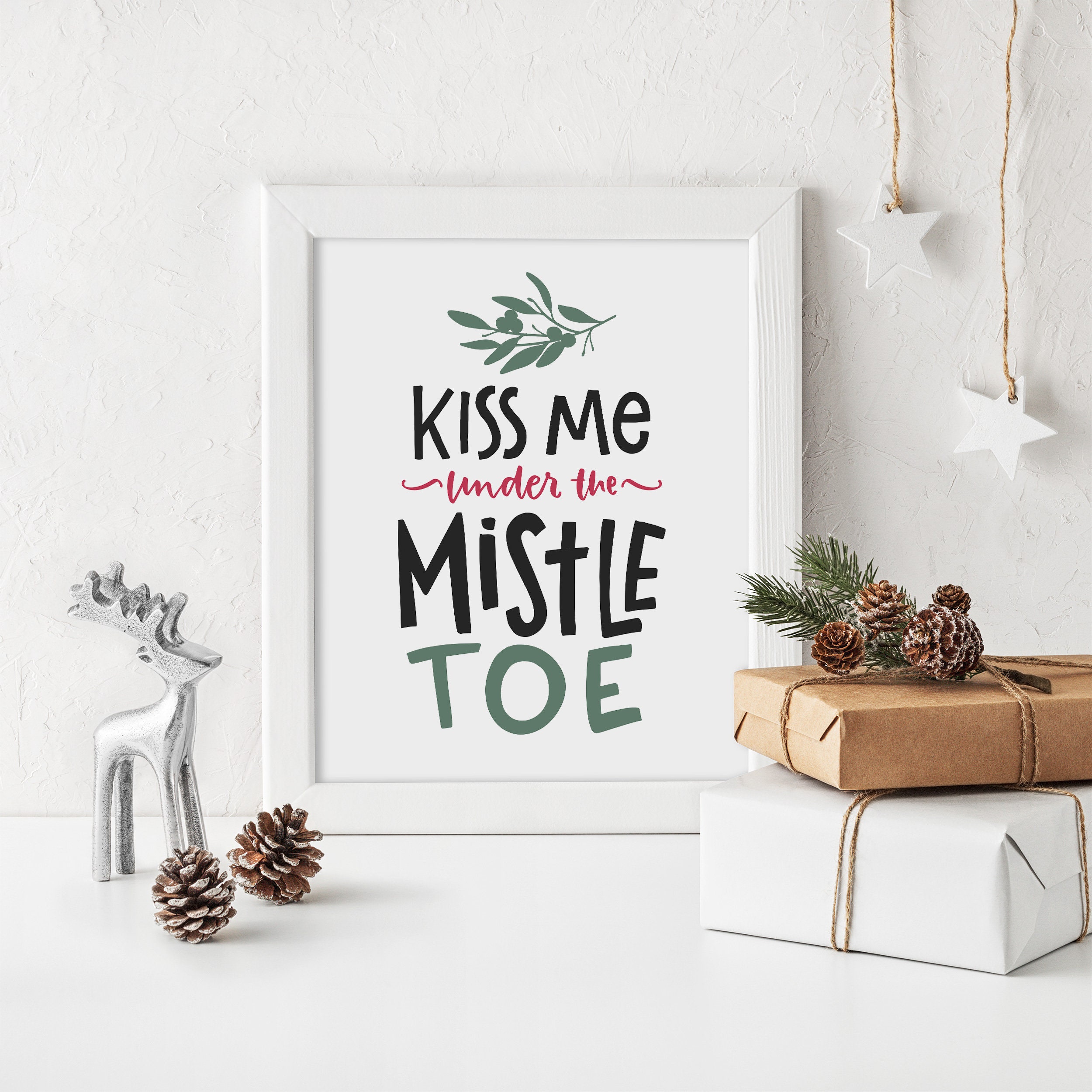 Printable Christmas Wall Art Funny Christmas Decor Holiday - Etsy