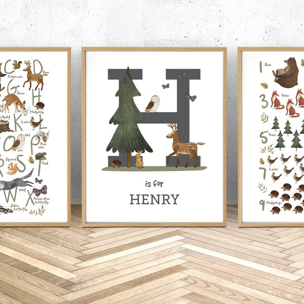 Forest Theme Nursery - Etsy