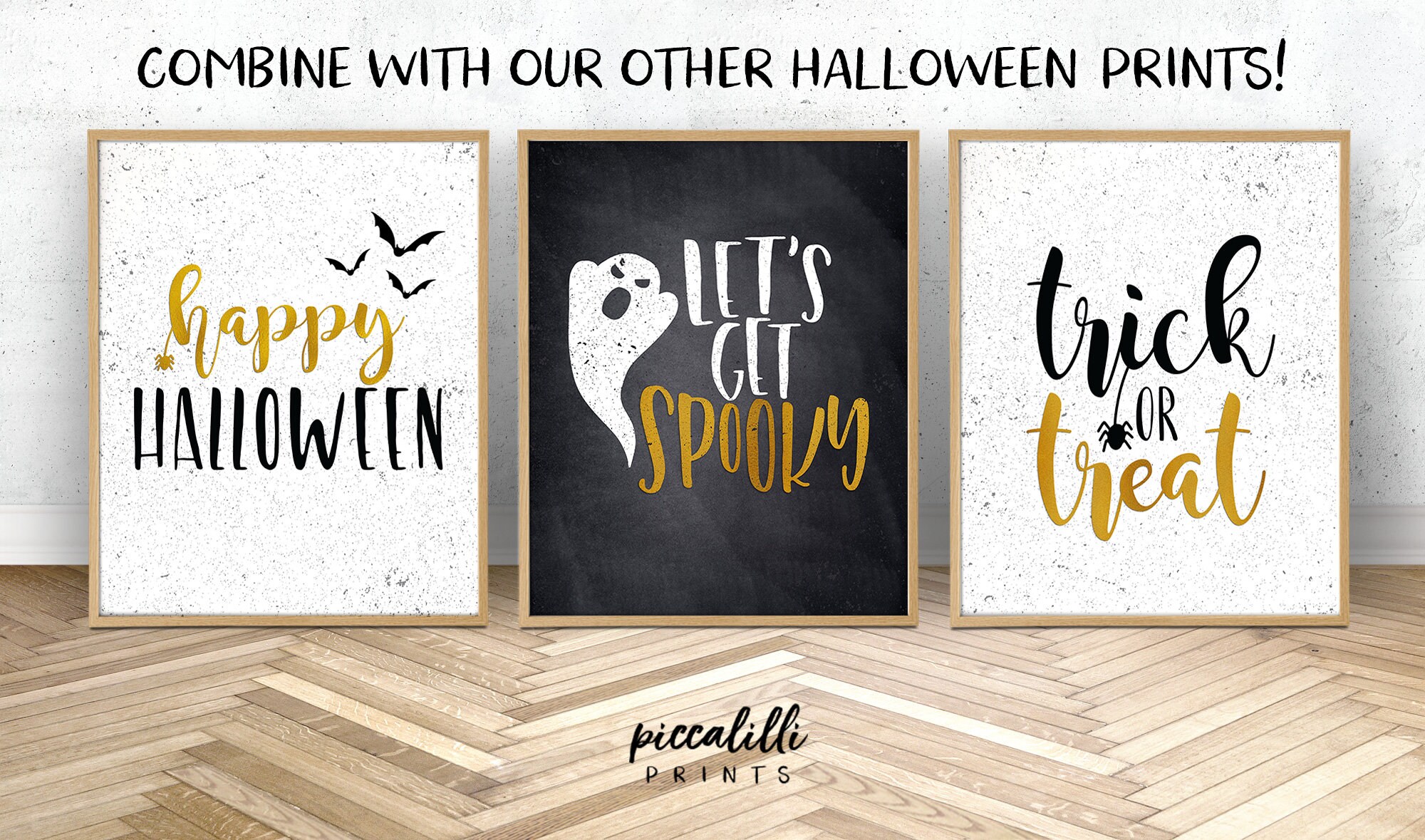 Halloween Printable Wall Art Halloween Party Decor Halloween - Etsy UK