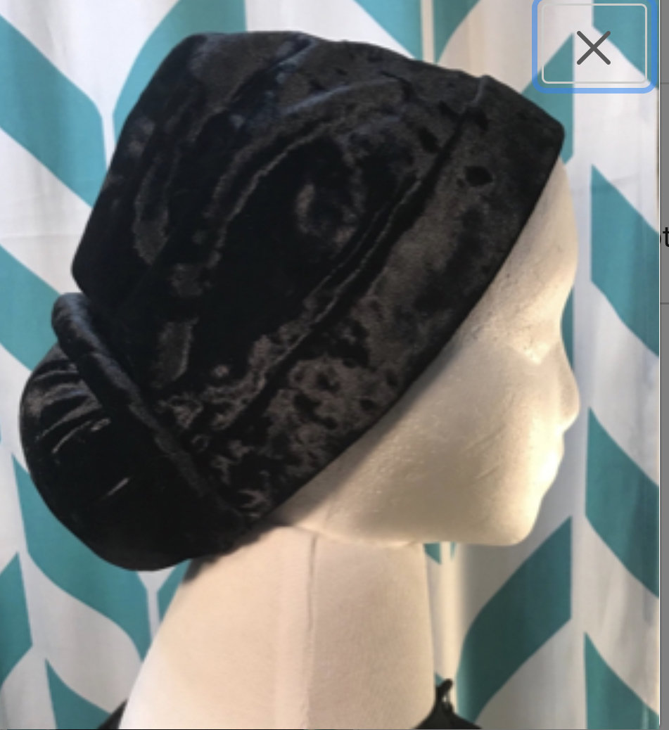 Lowbun Velvet Capno Beadwork Small Size - Etsy