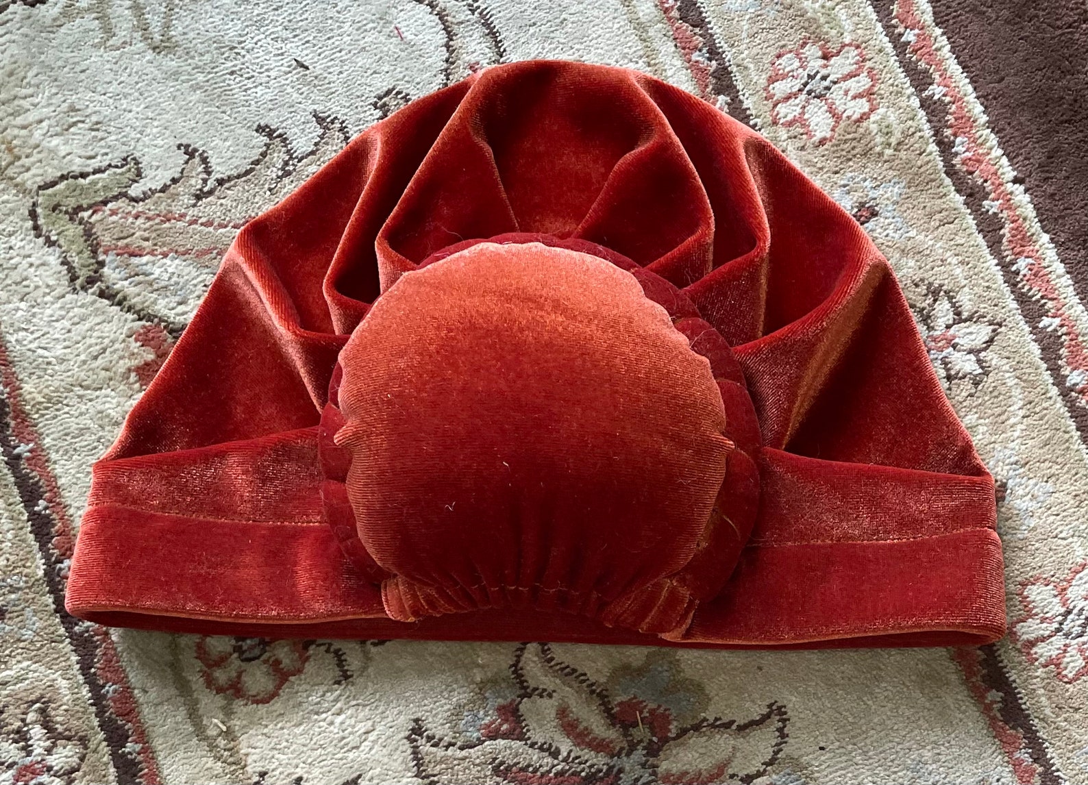 Lowbun Velvet Capno Beadwork Small Size - Etsy