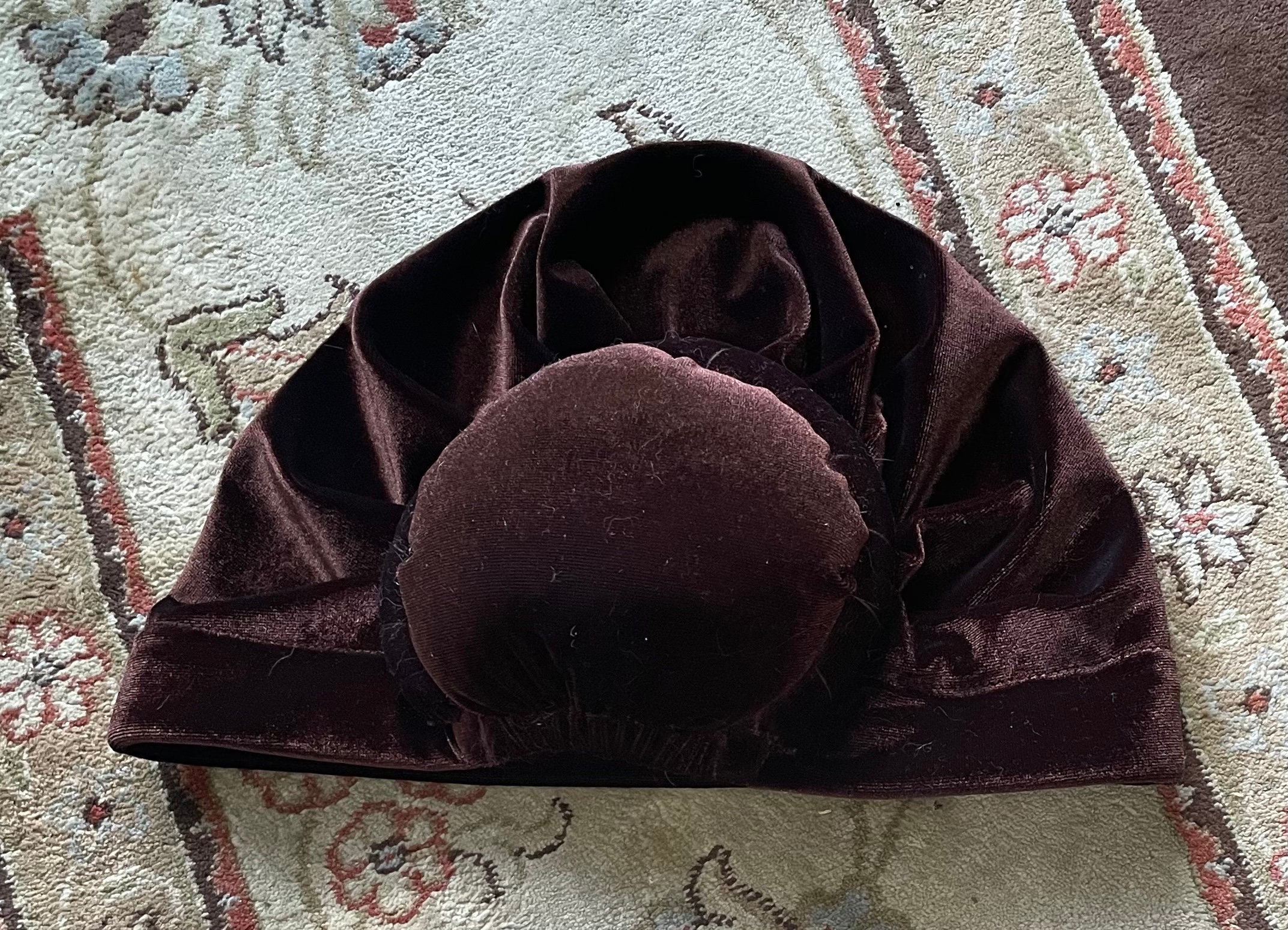 Lowbun Velvet Capno Beadwork Small Size - Etsy