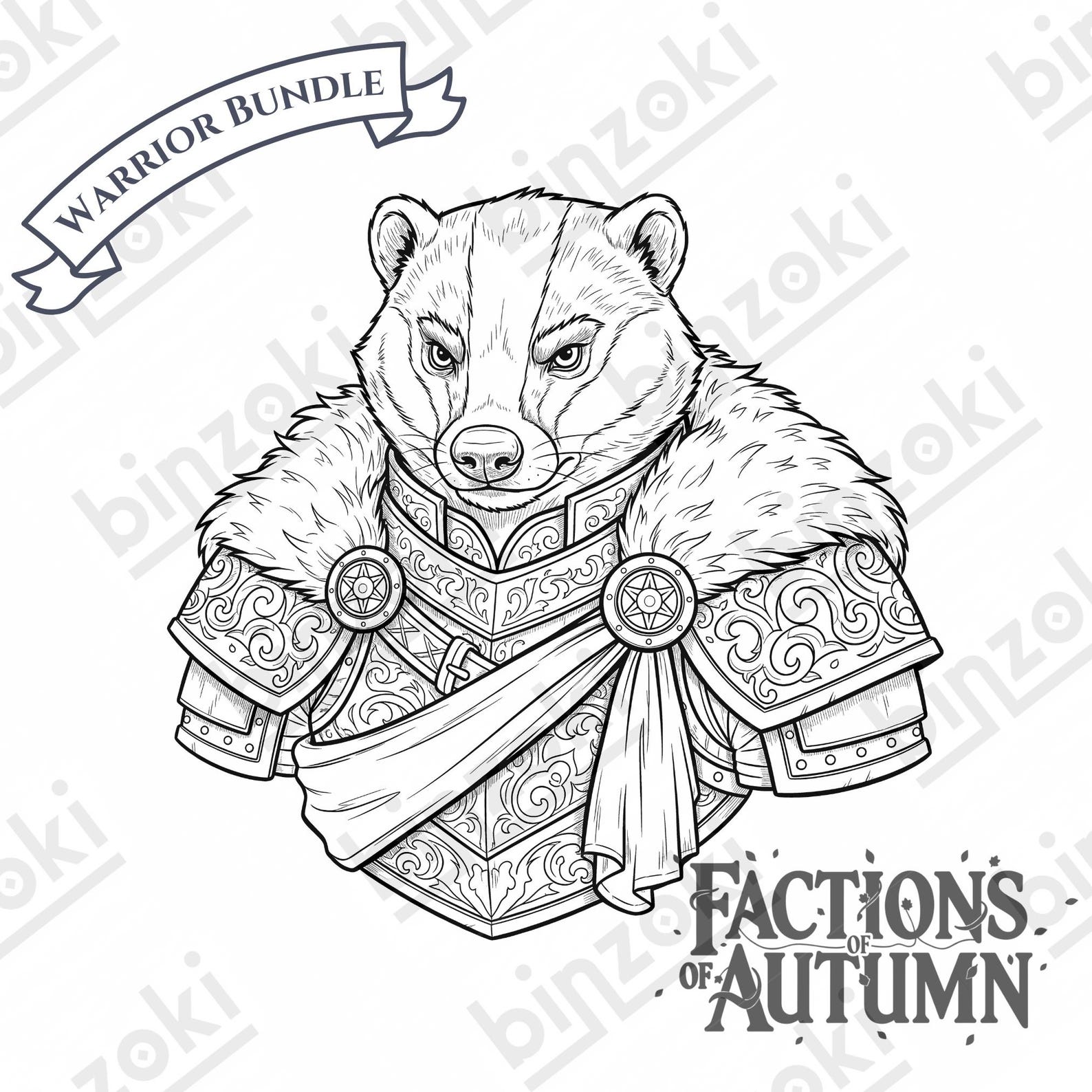 Printable Fantasy Animal Coloring Pages Bundle | Digital Download PDF ...