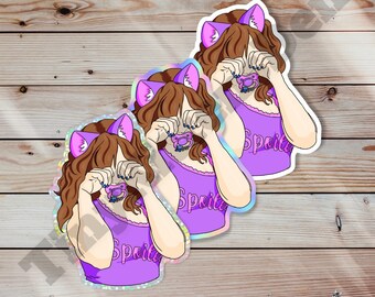 Brat Sticker | Etsy