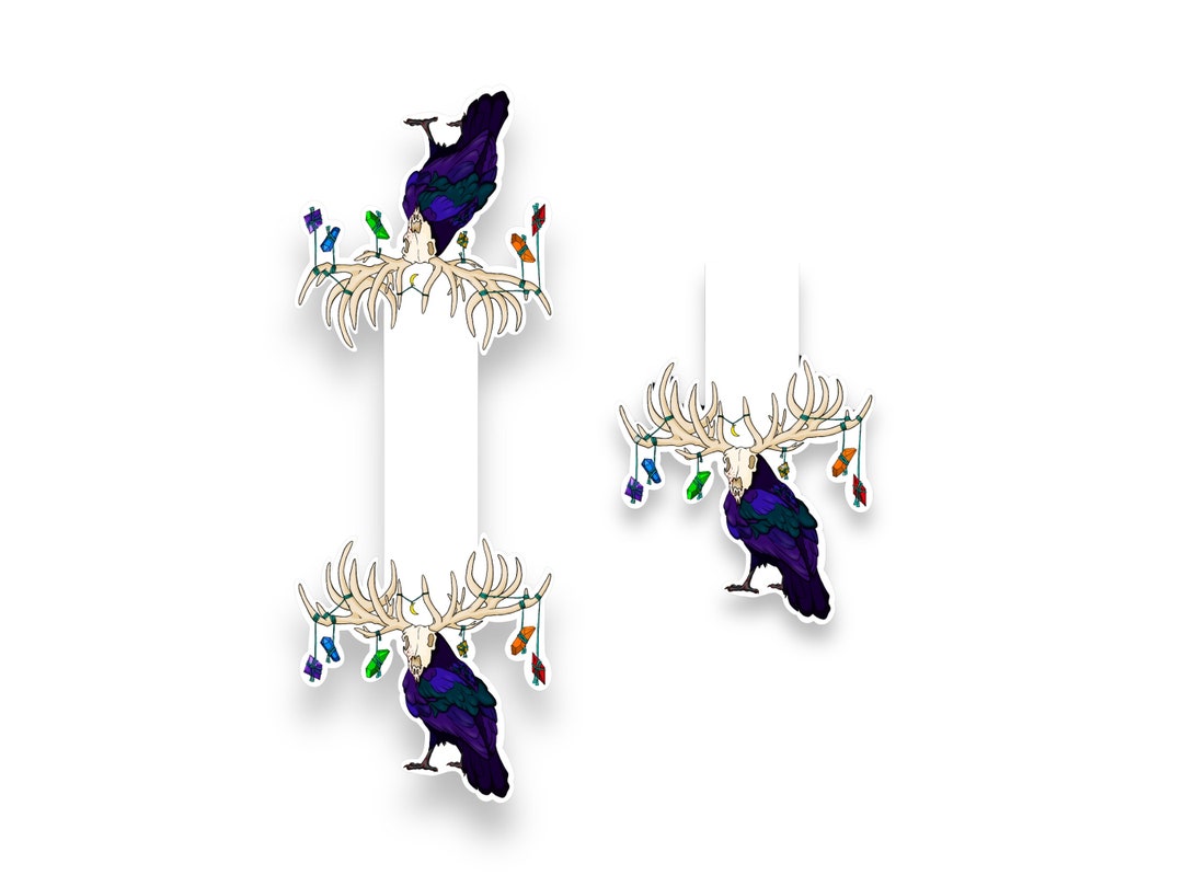 Crow Cryptid Magnetic Bookmark - Etsy