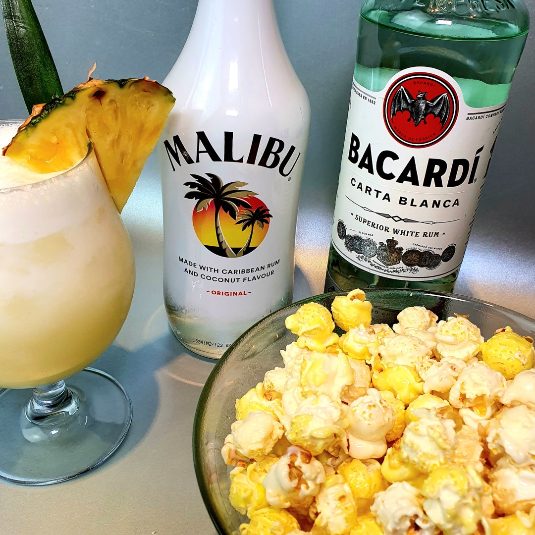 Pina Colada Alcohol Infused Popcorn - Etsy