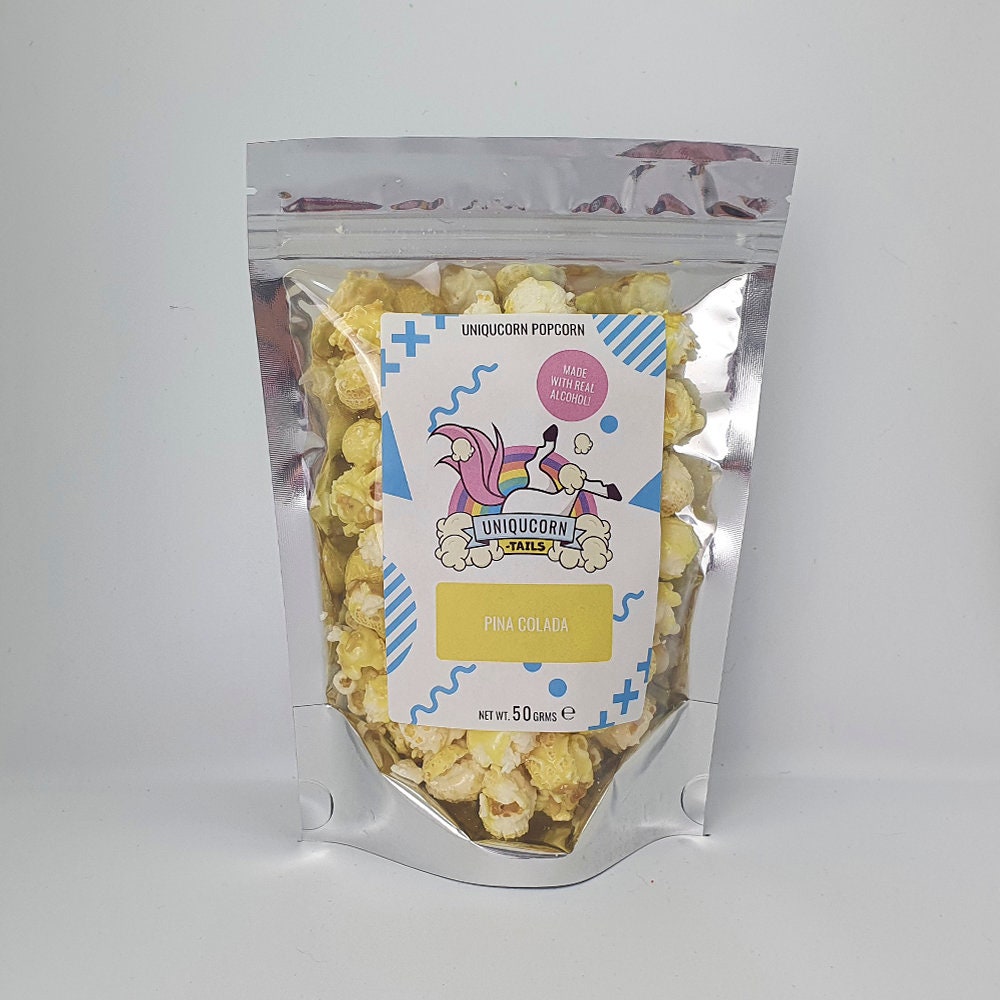 Pina Colada Alcohol Infused Popcorn | Etsy