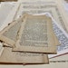 Bundle of Fifty Pages Plus Vintage and Antique Book Pages for - Etsy