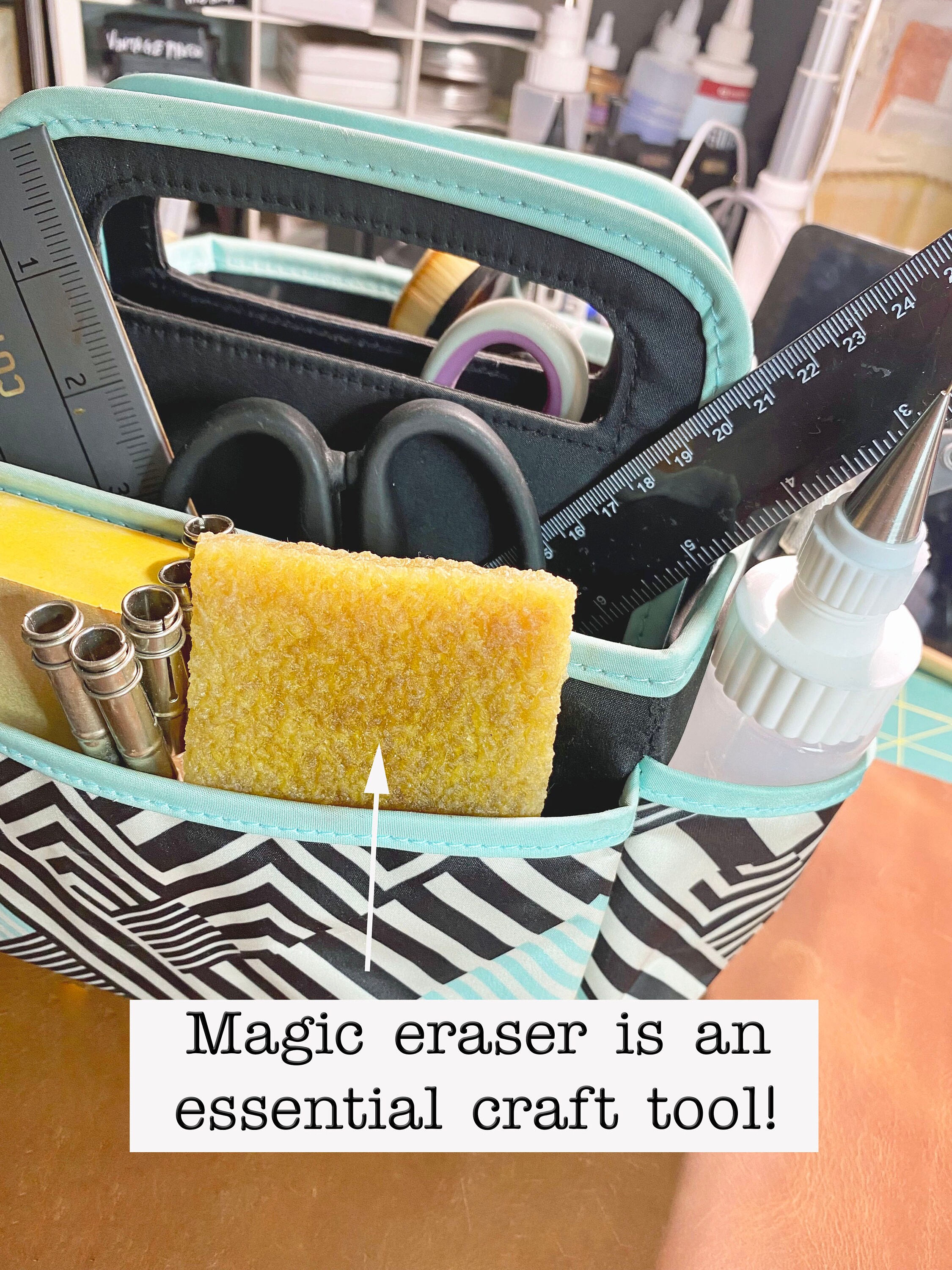 Glue and Adhesive Eraser Removes Shiny Glue Residue From - Etsy