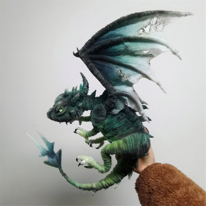 Realistic Dragon Puppet - Etsy