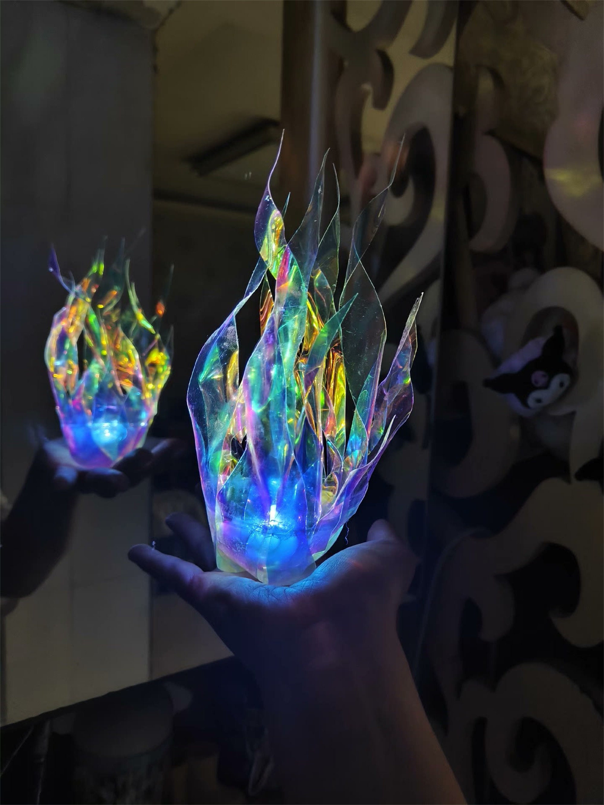 Pink Floating Fireball Prop Halloween Party Cosplay Convention ...