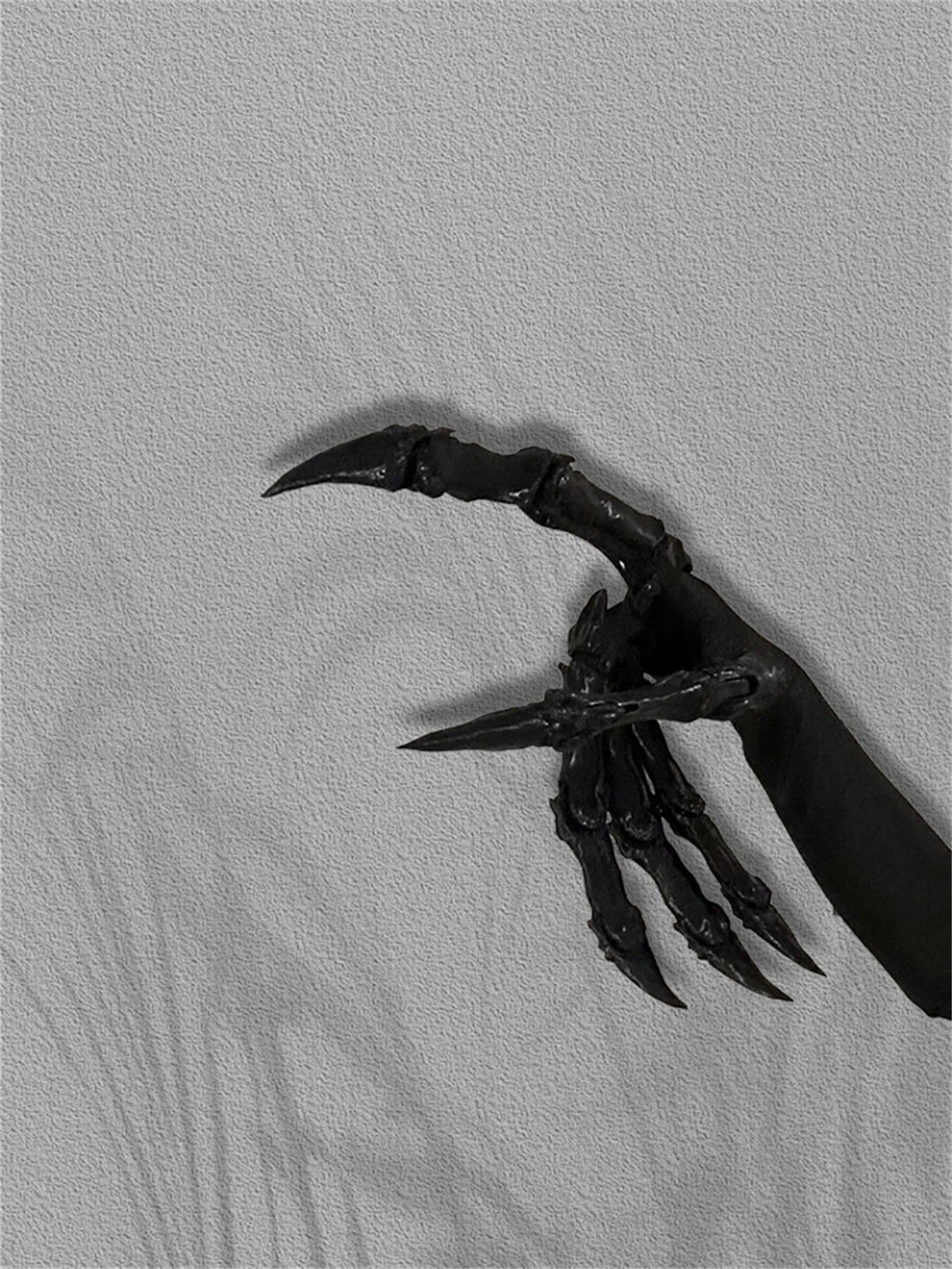 Halloween Party Cosplay Mechanical Robot Gloves Black Technology Gloves ...