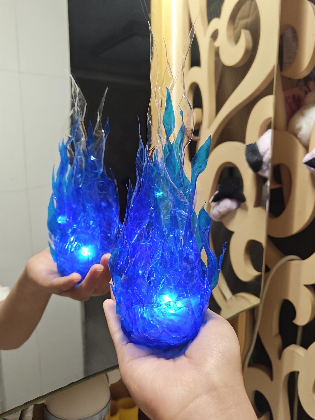 Halloween Party Floating Fireball Props, Halloween Cosplay Prop ...