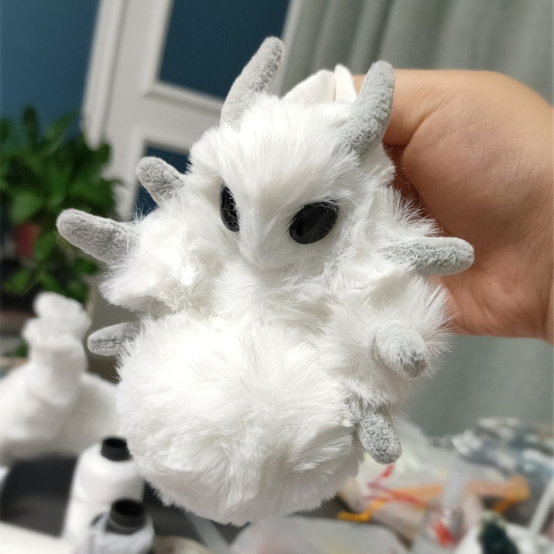 Moth Plush Doll,handmade Realistic Fantasy Creature Baby Doll Toys ...