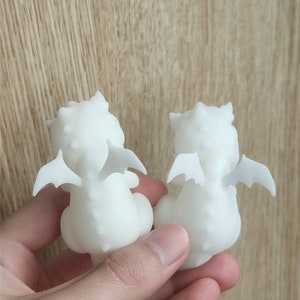 Baby Dragon Embryo Sculpture Toy,cute Dragon Dolls,fantasy Tiny Dragon ...