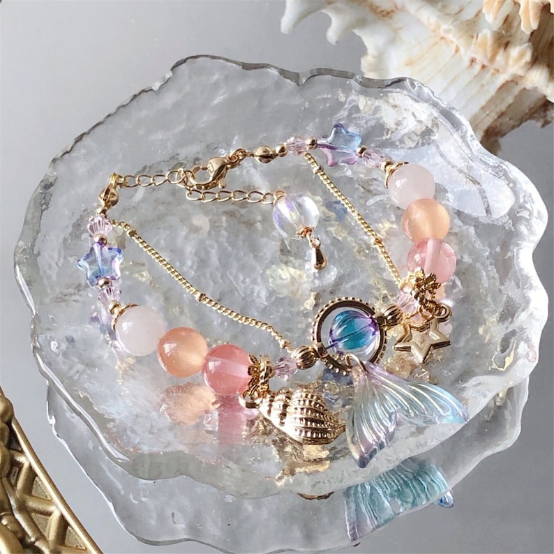 Personalized Sea Bracelet, Inspired Vision Bracelet Charm Anime ...