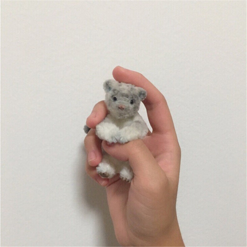 Handmade Leopard Doll Snow Leopard Babe Toy,custom Wild Animal Portrait ...