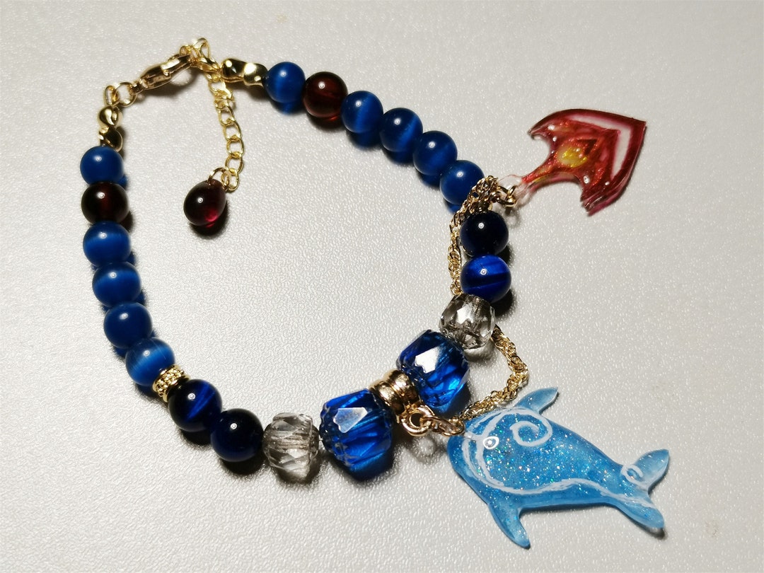 Custom Bracelets, Inspired Vision Bracelet Charm Anime Bracelet ...