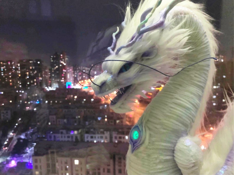 Eastern Divine Dragon Plush Dollcustom Fantasy Dragon Plushie - Etsy