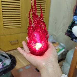 Pink Floating Fireball Prop Halloween Party Cosplay Convention ...