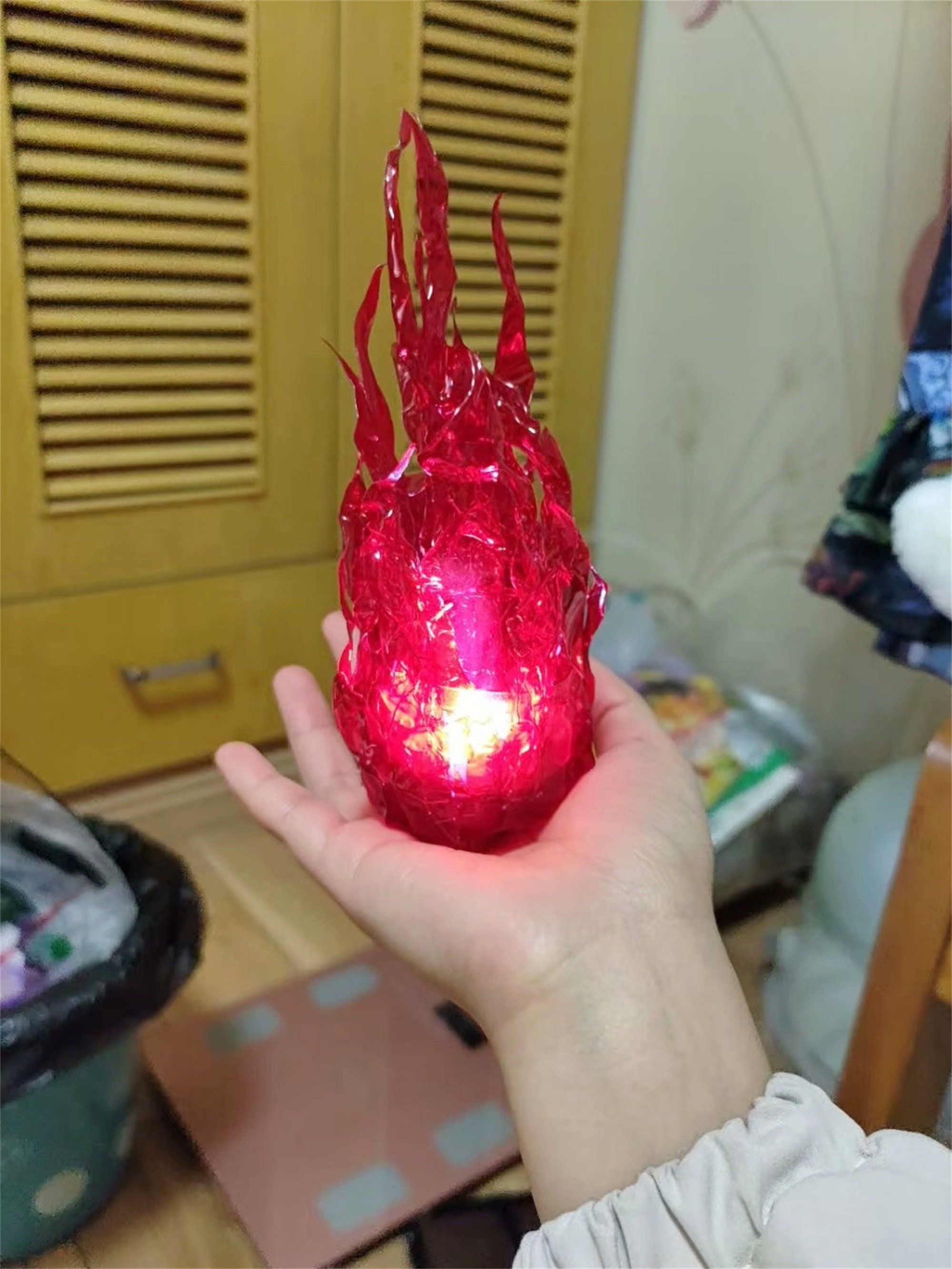 Pink Floating Fireball Prop Halloween Party Cosplay Convention ...