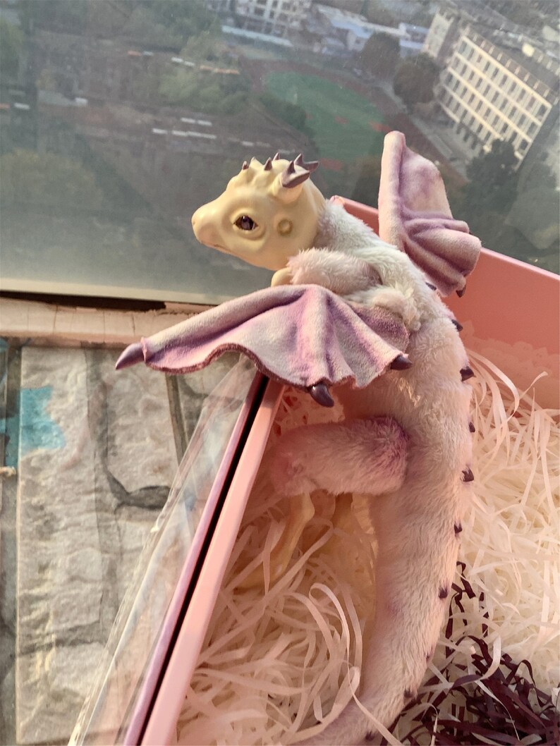Sleepy Dragon Dolls,purple Fantasy Dragon Babe Toys,pterosaur Plush ...