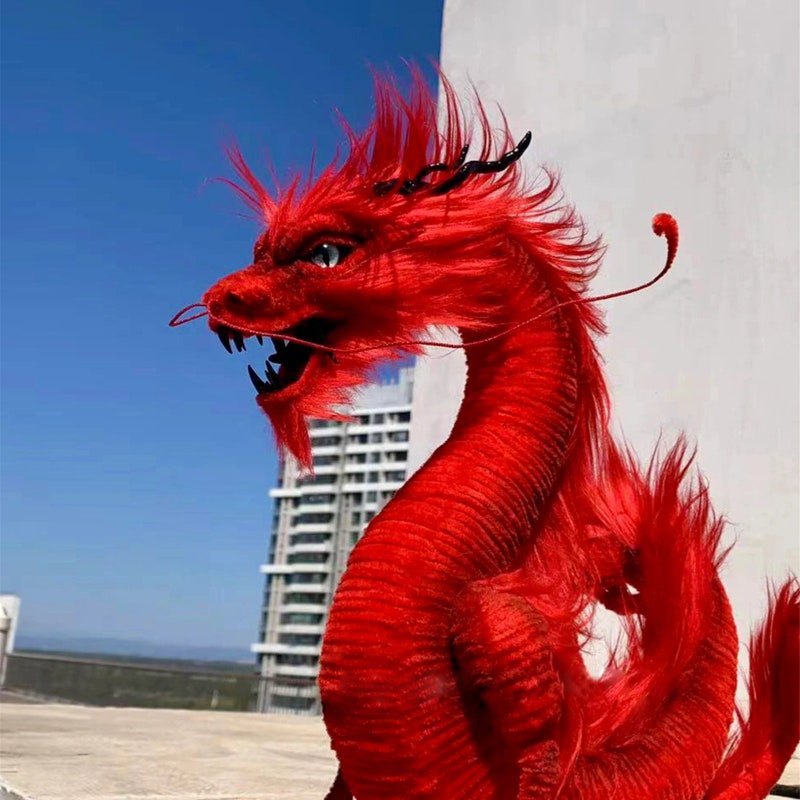 Realistic Dragon Plushie - Etsy