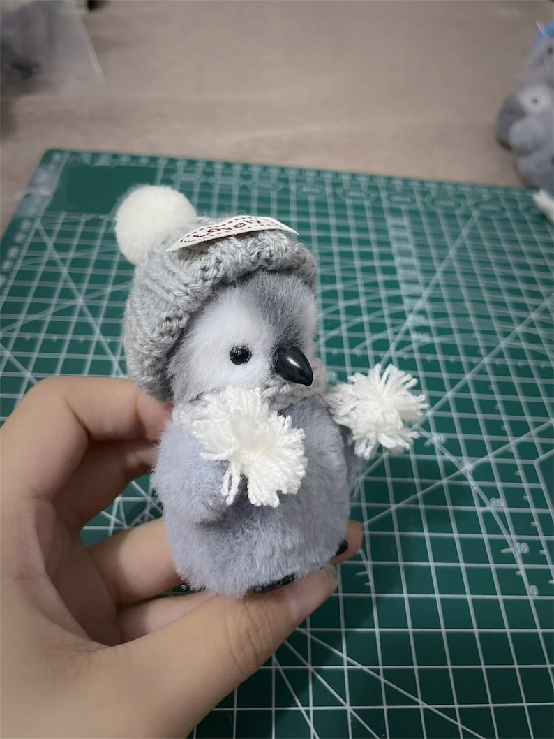 Penguins in Winter,handmade Realistic Penguin Plush Doll Bedroom ...
