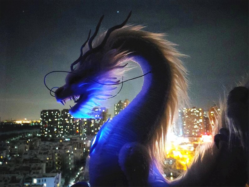 Eastern Divine Dragon Plush Dollcustom Fantasy Dragon Plushie - Etsy