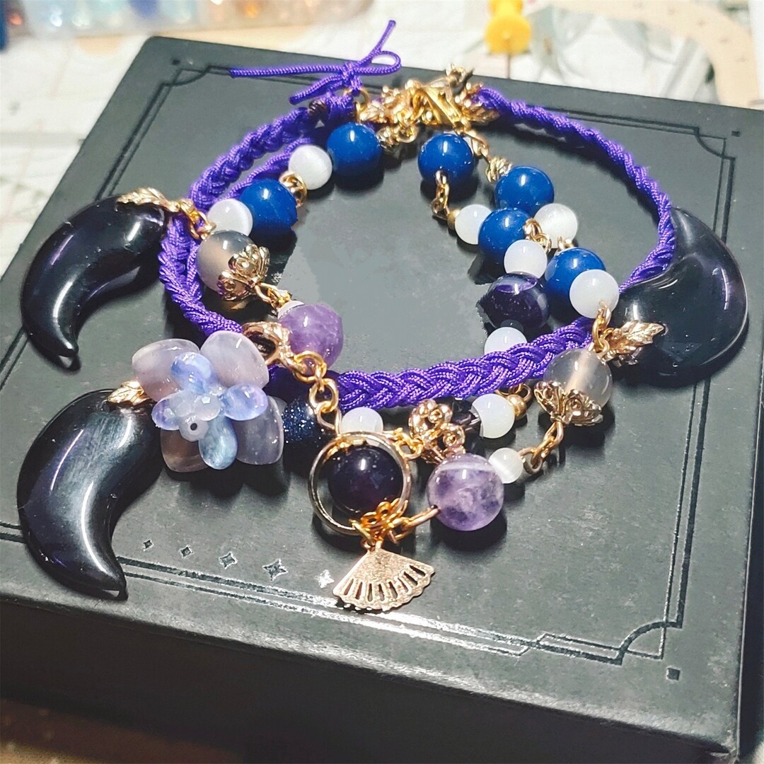 Custom Bracelet, Inspired Vision Bracelet Charm Anime Bracelets ...