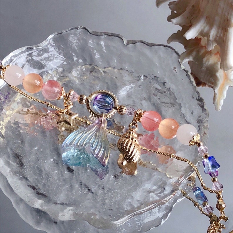 Personalized Sea Bracelet, Inspired Vision Bracelet Charm Anime ...